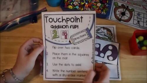 Tap-the-Dots Addition Flip | Math Activity by Fun Hands-on Learning