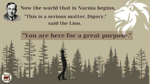 C.S. Lewis The Magician's Nephew Book Study Questions: Chapters 1-2 ...