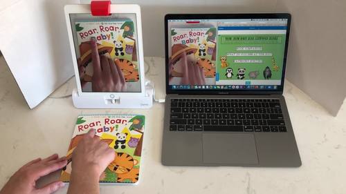 ROAR, ROAR BABY! BOOK COMPANION BUNDLE, DIGITAL BOOM CARDS (AAC, SPEECH ...