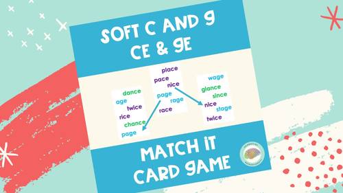 Soft C and G with Silent E, -ce, -ge by Celebrating Neurodiversity