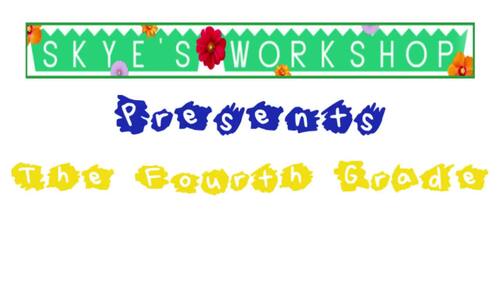 Fourth Grade Products English Language Arts BUNDLE by Skye's Workshop