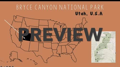 Bryce Canyon National Park: Virtual Field Trip by Mrs Mac's Teaching Hacks