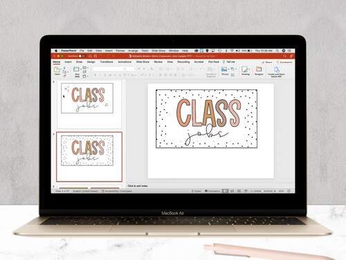 Modern Boho Classroom Jobs Display | Editable | Calm Colors by Hey It's ...