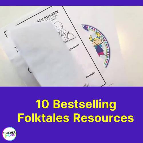 FOLKTALES FAIRY TALES & FABLES BUNDLE Retelling Sequencing & Story Elements
