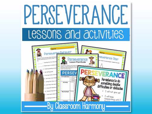 Perseverance & Diligence SEL Lessons | Character Education Activities