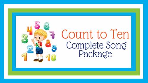 Counting Song | Counting 1 - 10 | Music and Movement | mp3s, PDF, SMART ...