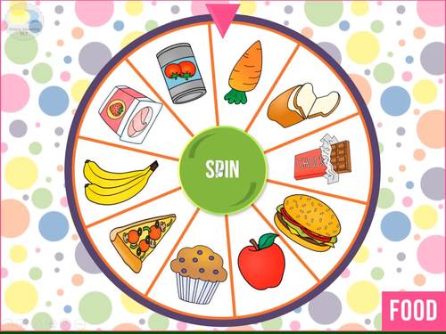 No Print Category Spinners for Speech Language Therapy by Simply ...