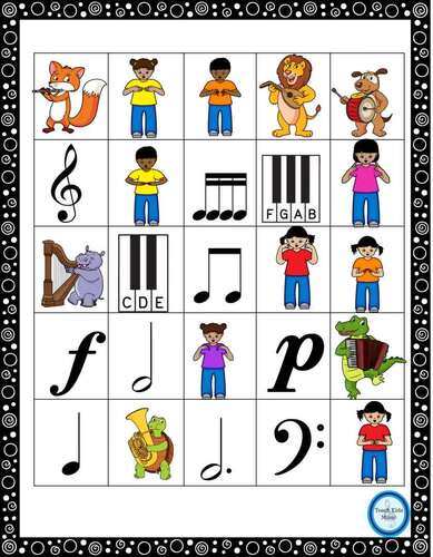 Solfege Bingo Game, Elementary Music by TEACH KIDS MUSIC | TPT
