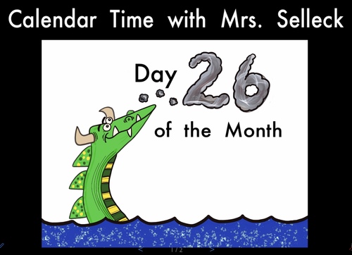 Calendar Time with Richelle Selleck, Day 26 of the Month | TPT
