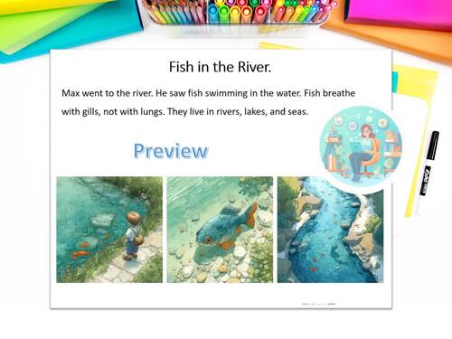 Short and Simple Story Comprehension & Retell with Pictures for Speech ...