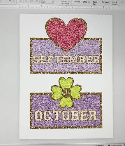 Varsity Patch Birthday Display Bulletin Board | rainbow, borders, decor