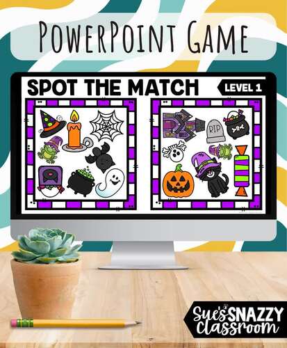 No-Prep Halloween Morning Meeting & Brain Break Activity | Spot the ...