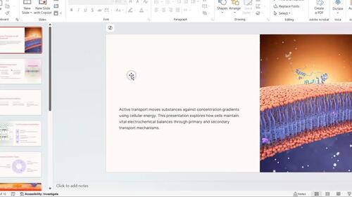 Pre-AP Biology, Unit 3 Cellular Systems, Active Transport PowerPoint Slides