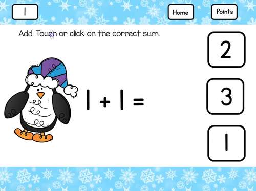 Add Doubles and Doubles Plus One Penguins Fun Distance Learning | TPT