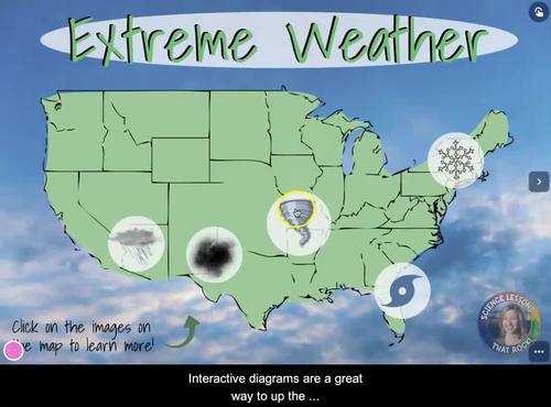Extreme Weather Interactive Diagram by Science Lessons That Rock