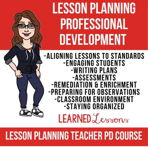 Teacher Lesson Planning Course: Teacher Professional Development