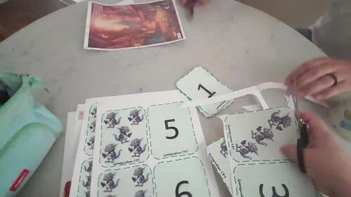 Anleitung - Identifizieren Sie die Zahlen von 1 bis 10 - Deutsch