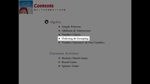 Algebra: Ordering & Grouping - MAC Gr. PK-2 by CCP Interactive | TPT