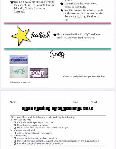 Teen Mental Health Crisis Close Reading Text with Annotation and Questions