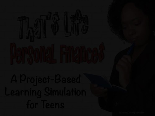 Personal Finance Unit - PBL Simulation - Print and Google™ Drive