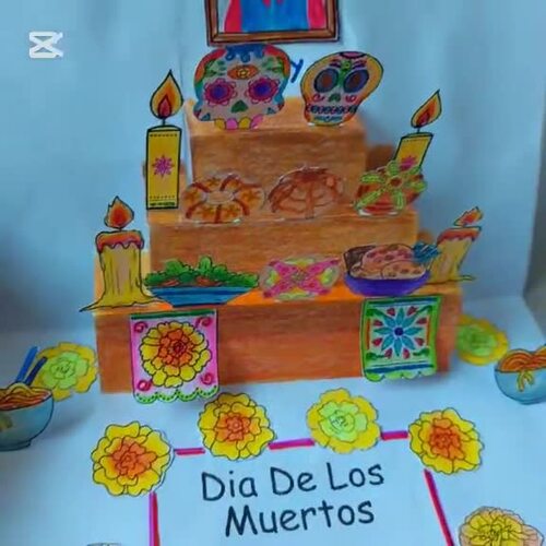 Altar Craft 3D : Dia De Los Muertos /Day of the dead /Halloween | TPT