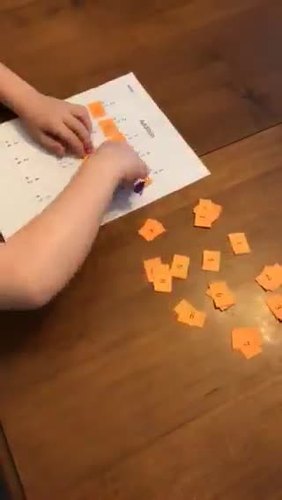 Single Digit Addition - Cut & Paste by Adapting Outside The Box