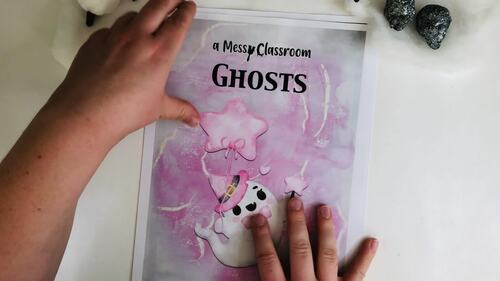 Halloween Autumn Cute Ghost Main Topic & Key Details Recording ...