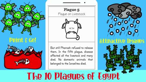 Bible Stories: The 10 Plagues of Egypt by WorldSkoolie | TPT