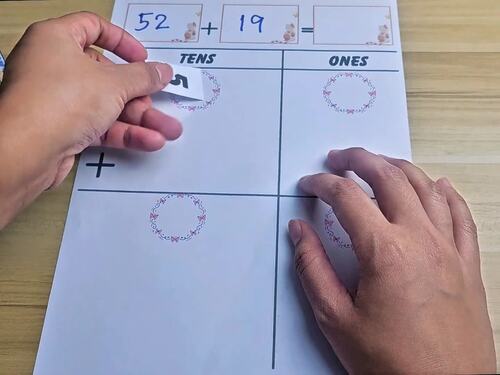Base-Ten and Base-One Blocks Activity for Two-Digit Addition and ...