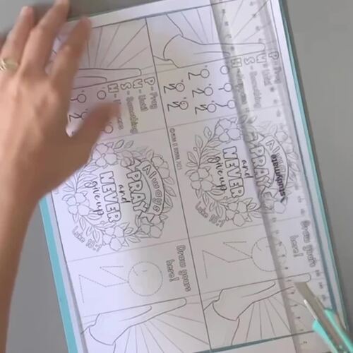 Parable of Jesus Prayer Hand Luke18 Persistent Widow Bible Lesson Craft ...