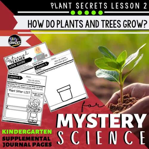 Mystery Science Kindergarten SUPPLEMENT Plant Secrets Lesson 2 Plant Needs