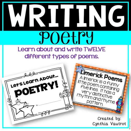 Poetry Unit | Printable | Google Classroom | Distance Learning | TpT