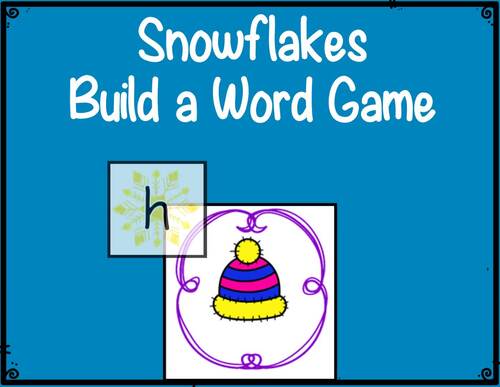 First Grade Snowflakes Themed Literacy & Math Centers & Activities