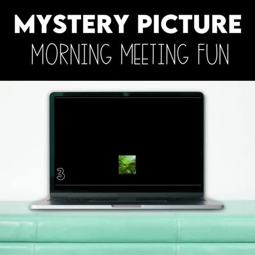 Morning Meeting Games and Activity | Digital Mystery Picture 3 | Fun Friday