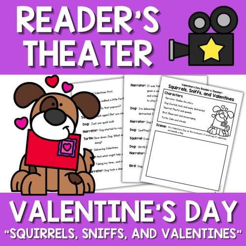 Valentines Day Reading Center Activity | Small Group Readers Theater ...
