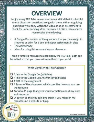 How Reliable Is Your Memory TED Talk Questions Psychology and AP Psychology