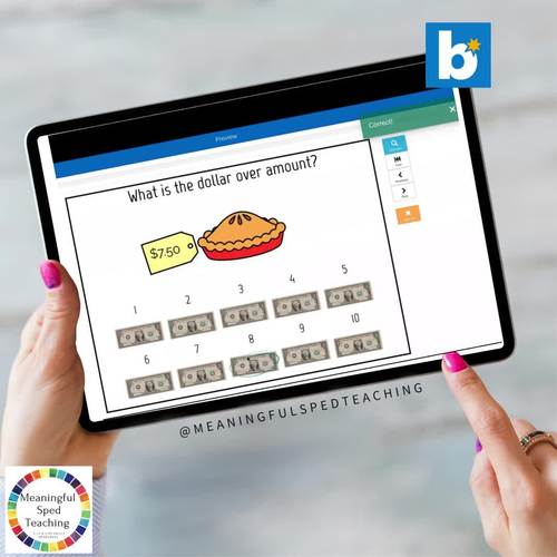 Autumn Life Skills Counting Money Next Dollar Up Math Boom Cards™