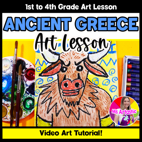 Ancient Greece Minotaur Art Project Greek Mythology Art Lesson Art History