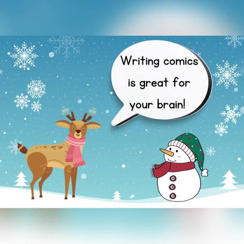 Winter, Christmas Comic Writing Activities, Lessons, Templates | TPT