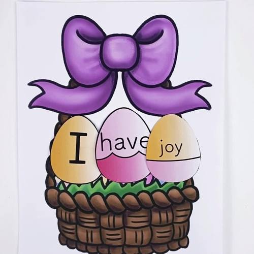 Positive Affirmations Easter & Springtime Self-Esteem Activity | TPT