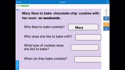 One Sentence Stories with WH Questions | Boom™ Cards | Set 1 Pt 1 by ...