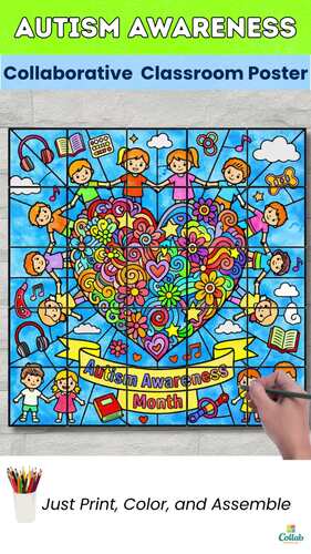 Neurodiversity Collaborative Poster | Autism Acceptance Month Activity ...