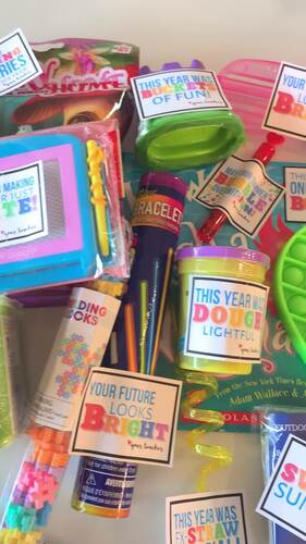 End of year gift tag variety pack by A Day with Mrs Ray | TPT