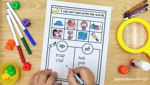 Phonics Intervention Worksheets by Lyndsey Kuster | TpT