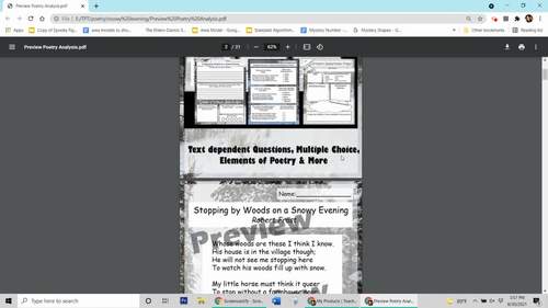 Poetry Analysis Stopping By Woods on a Snowy Evening Robert Frost