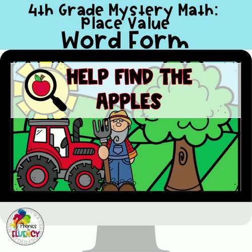 Place Value - Word Form - Google Sheets™ - Solve a Mystery Game | TPT
