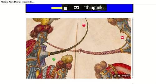 Middle Ages DIGITAL ESCAPE ROOM for Google Drive® - Medieval Times Activity