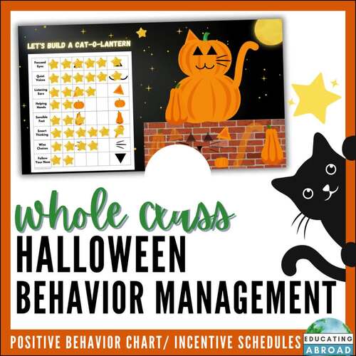 Halloween Behavior Management System for the Whole Class | Student ...