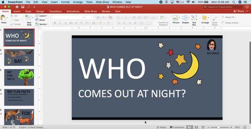 WHO COMES OUT AT NIGHT? by MS GRACE AT HEART | TPT