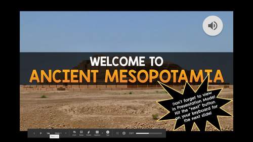 Mesopotamia Google Classroom Distance Learning | Interactive Digital